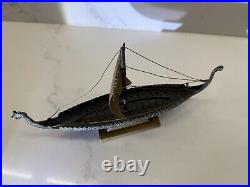 Edward Aagaard Replica 10 Bronze Viking Dragon Ship Denmark Model | For ...