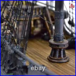 New ZHL The black Pearl Golden version 2023 wood model ship kit 31 inch ...