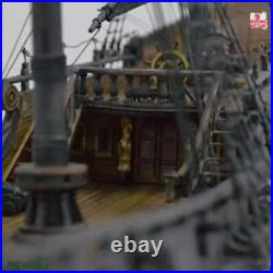 New ZHL The black Pearl Golden version 2023 wood model ship kit 31 inch ...