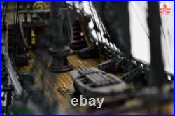 New ZHL The black Pearl Golden version 2023 wood model ship kit 31 inch ...