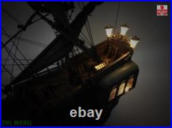 New ZHL The black Pearl Golden version 2023 wood model ship kit 31 inch ...